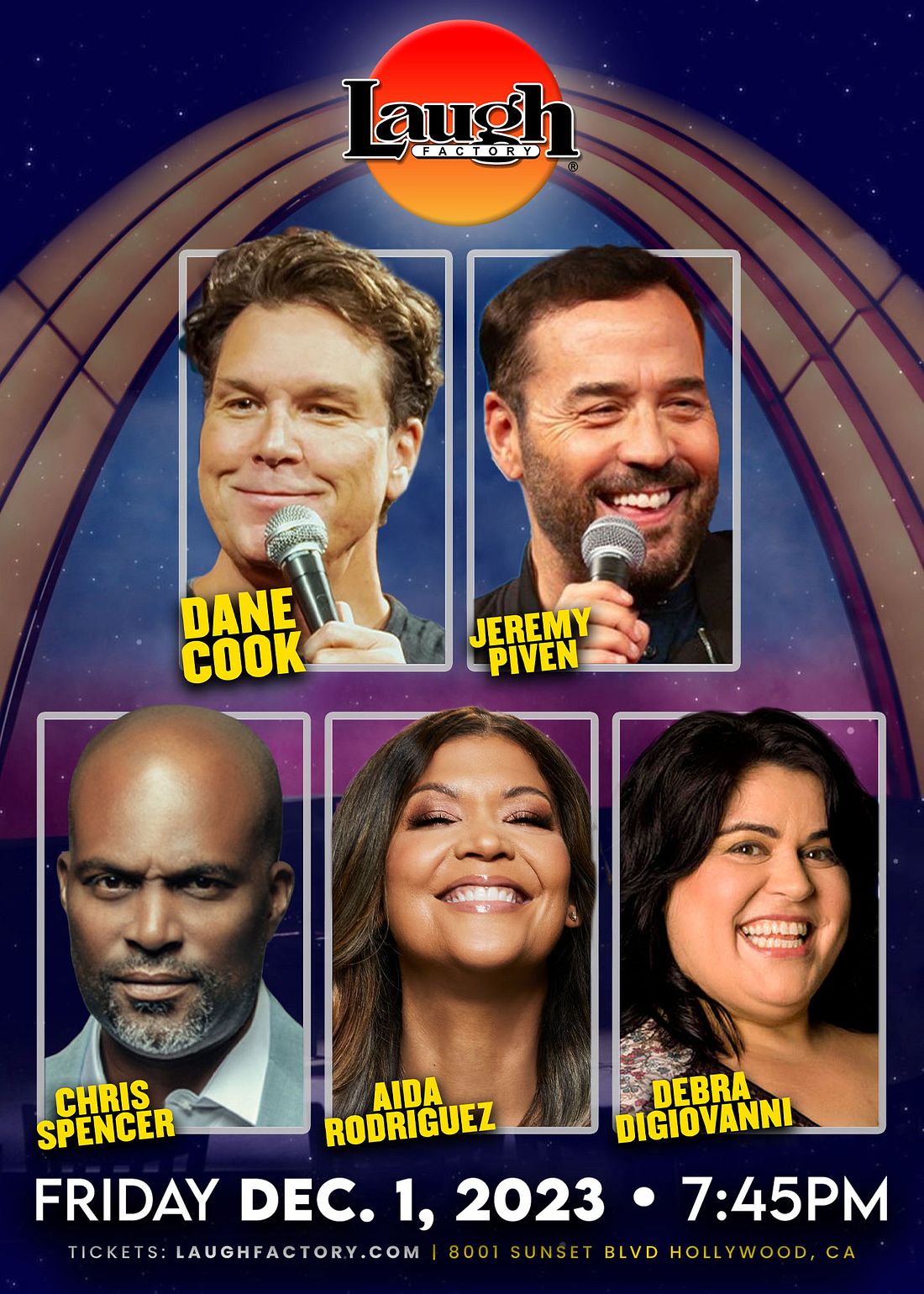 Laugh Factory All Stars! Tickets at Laugh Factory Hollywood in Los ...