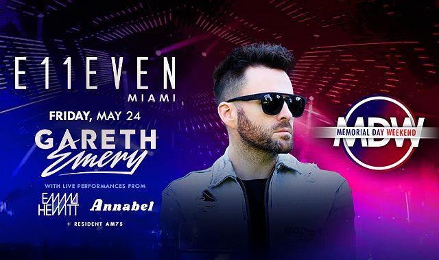 GARETH EMERY Tickets at E11EVEN Miami in Miami by 11 Miami | Tixr