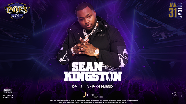 SEAN KINGSTON at Poe's Nest Tickets at Poe's Nest in Baltimore by ...