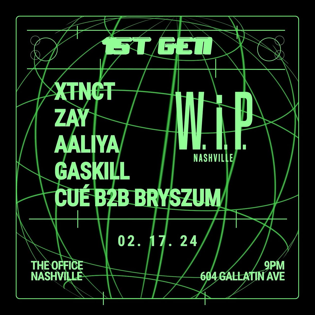 1st Gen Presents: W.i.P. Tickets at The Office in Nashville by Full ... 1st Gen Presents: W.i.P. Tickets at The Office in Nashville by Full ...