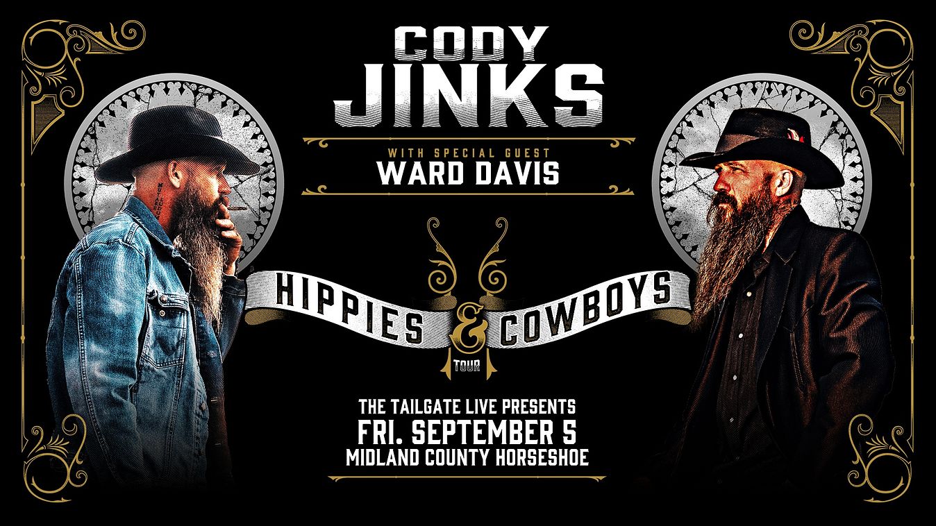 Cody Jinks @ Midland County Horseshoe Tickets at Midland County ...