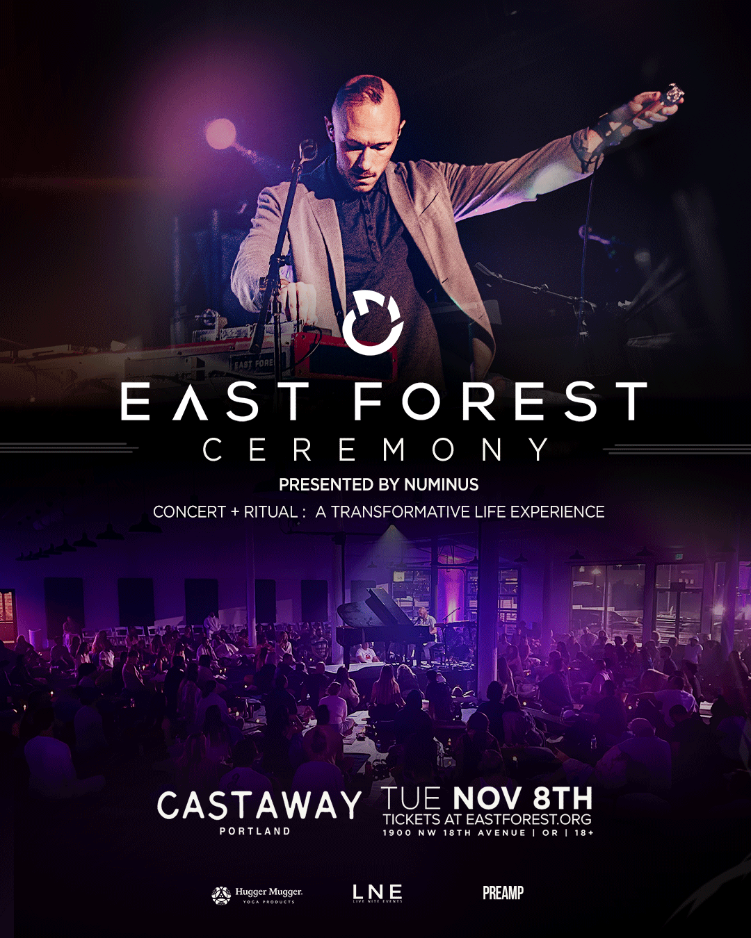 East Forest Ceremony Presented by Numinus Portland Tickets at Castaway ...
