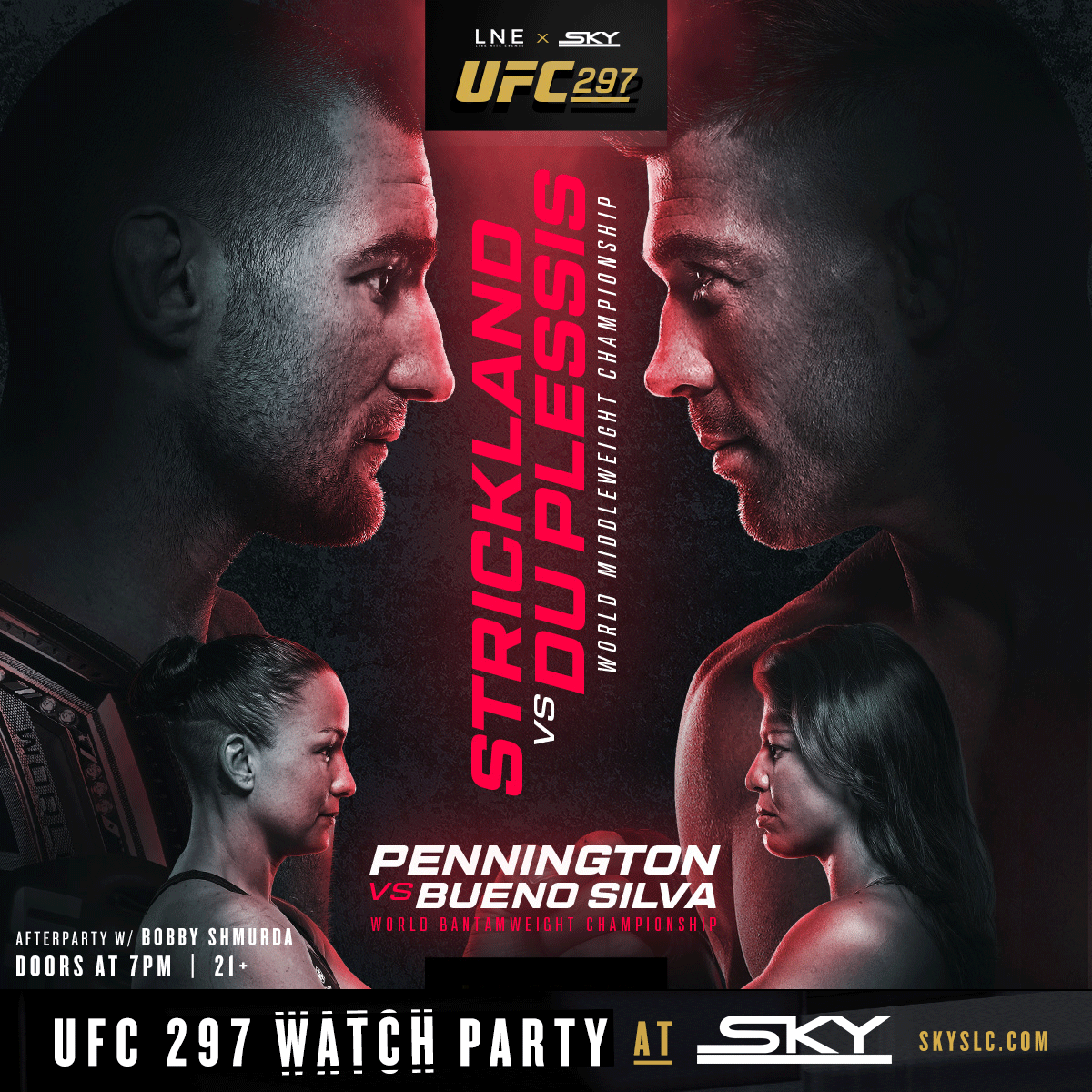UFC 297 WATCH PARTY at SKY Tickets at Sky SLC in Salt Lake City by SKY ...