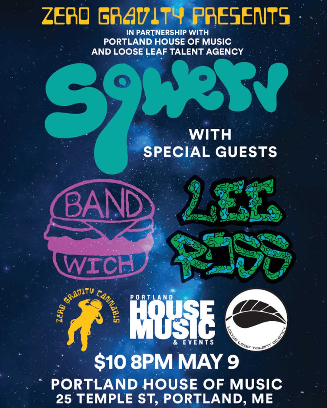Sqwerv & Bandwich w/ Lee Ross Tickets at Portland House Of Music and ...