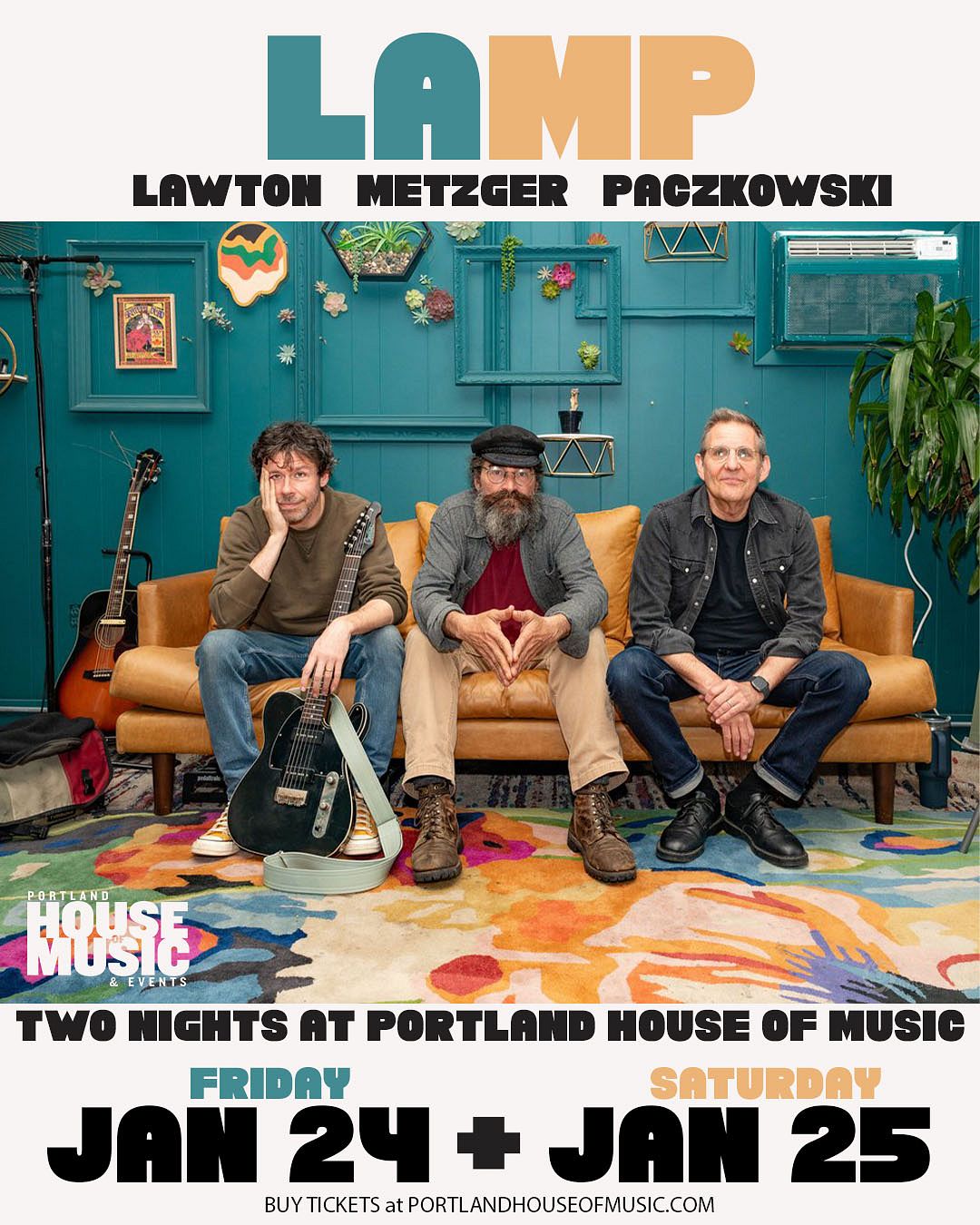 LaMP (Night Two) Tickets at Portland House Of Music and Events (HOME ...