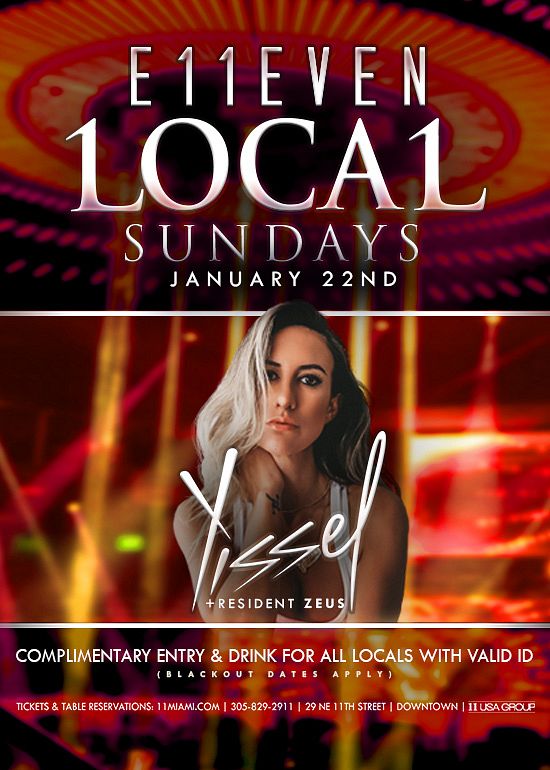 YISSEL Tickets at E11EVEN Miami in Miami by 11 Miami | Tixr