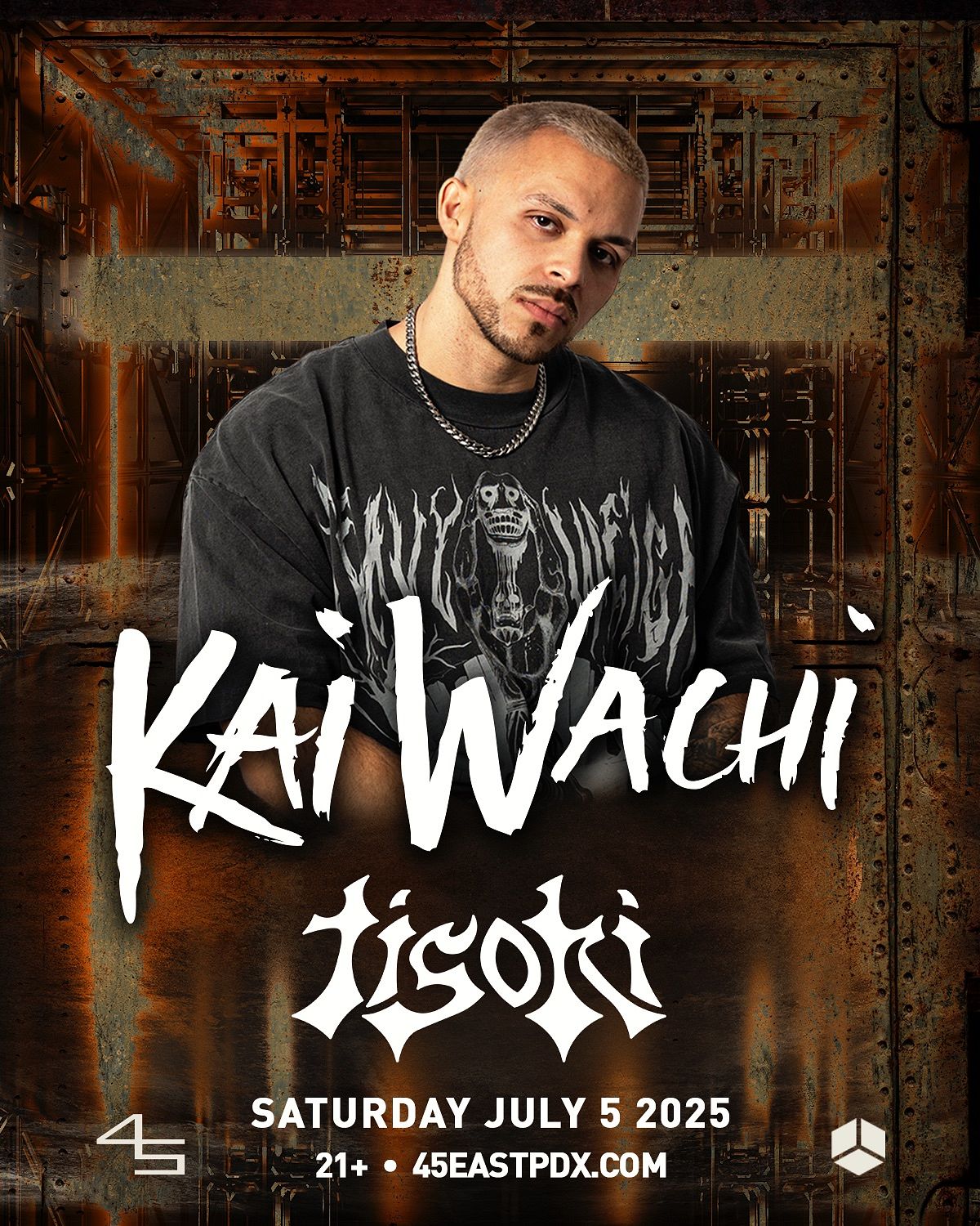 KAI WACHI + TISOKI Tickets at 45 East in Portland by 45 East | Tixr