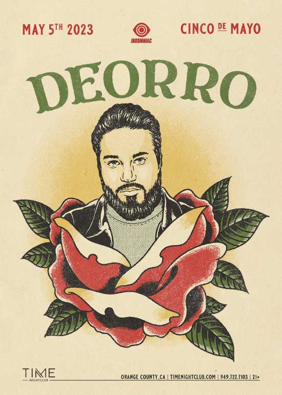 Deorro Tickets at TIME Nightclub in Costa Mesa by Time Nightclub | Tixr