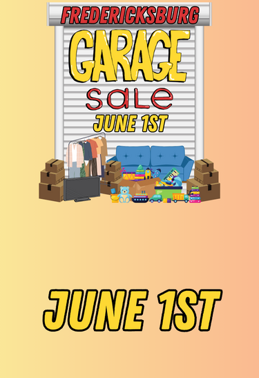 FXBG Spring Garage Sale Tickets at The Fredericksburg Convention Center ...