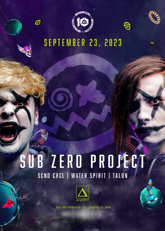 Basscon presents Sub Zero Project Tickets at Academy Nightclub in Los ...