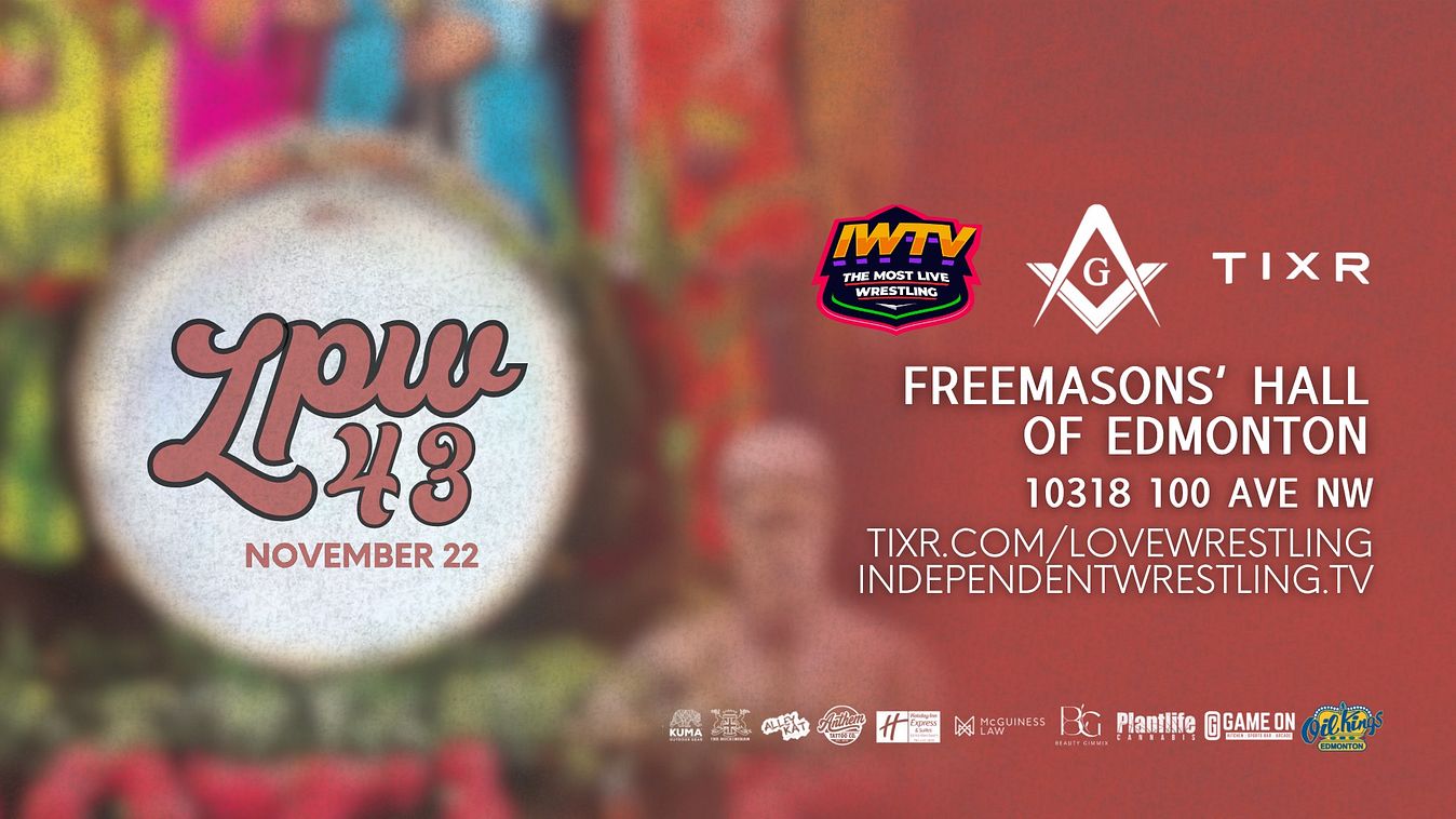 LPW 43: REVOLUTION Tickets at Freemasons Hall Of Edmonton in Edmonton ...