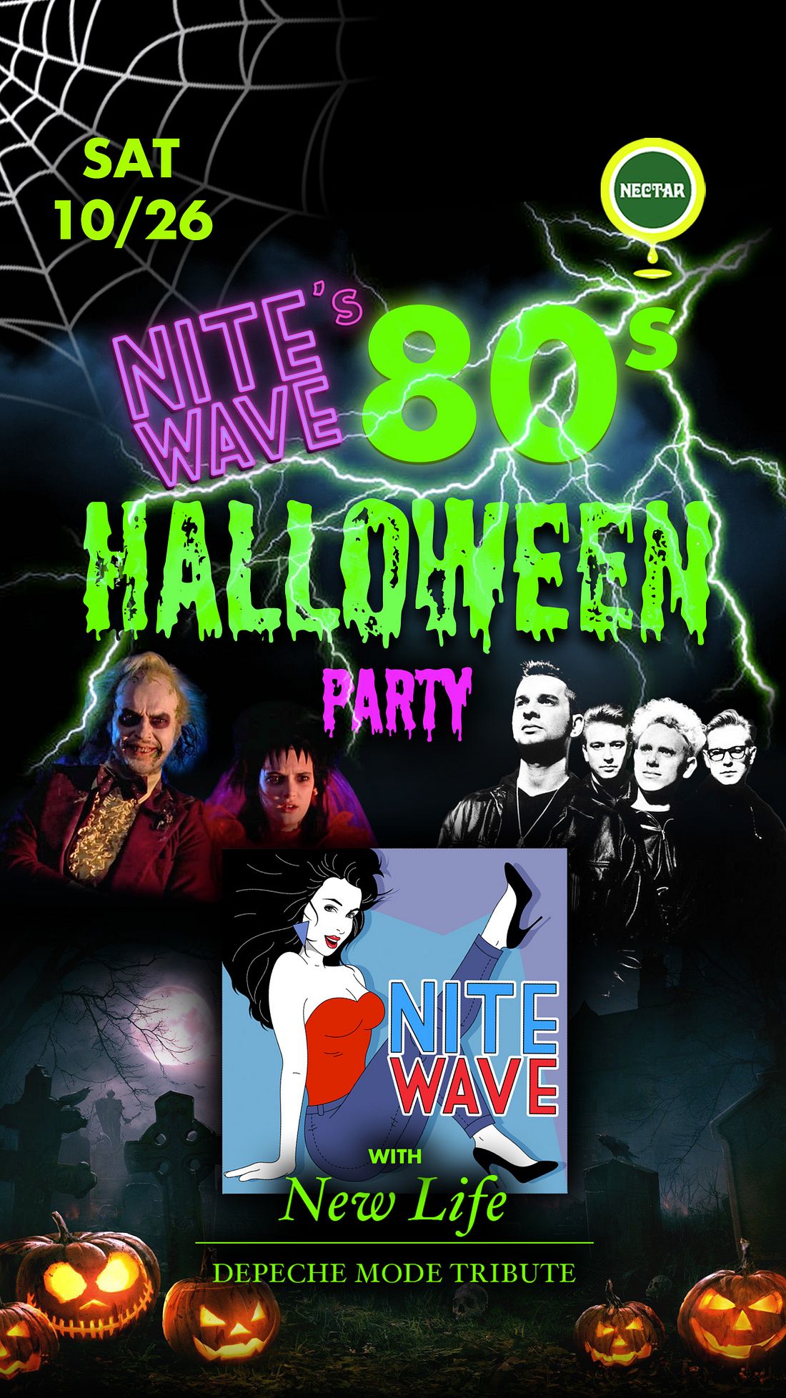Nite Wave's 80s Halloween Party featuring Nite Wave (80s New Wave ...
