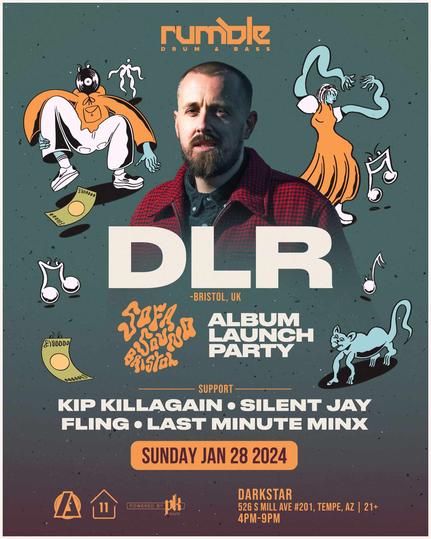 DLR: Sofa Sound Bristol - Album Launch Party Tickets at Darkstar in ...