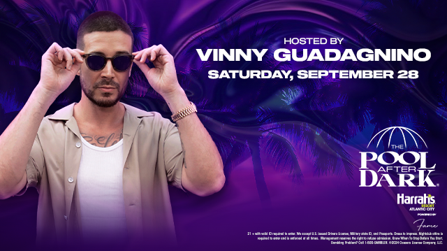 VINNY GUADAGNINO at The Pool After Dark Tickets at The Pool After Dark ...