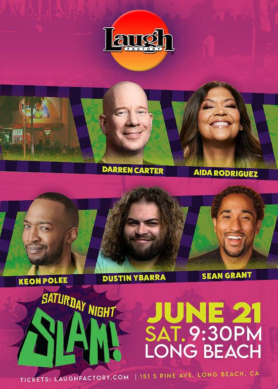 Saturday Night Slam Tickets at Laugh Factory Long Beach in Long Beach ...