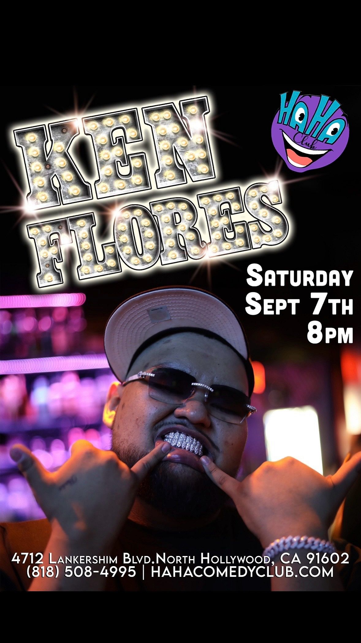 Ken Flores Special Event Tickets at Ha Ha Comedy Club in Los Angeles by ...