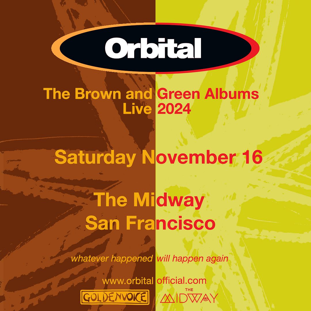 Orbital at The Midway Tickets at The Midway in San Francisco by The ...