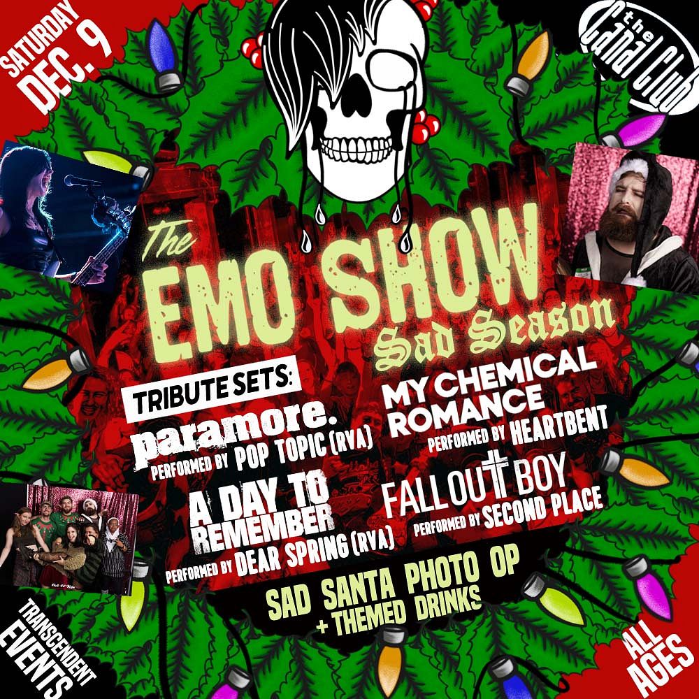 The Emo Show: Sad Season Tickets at Canal Club in Richmond by ...
