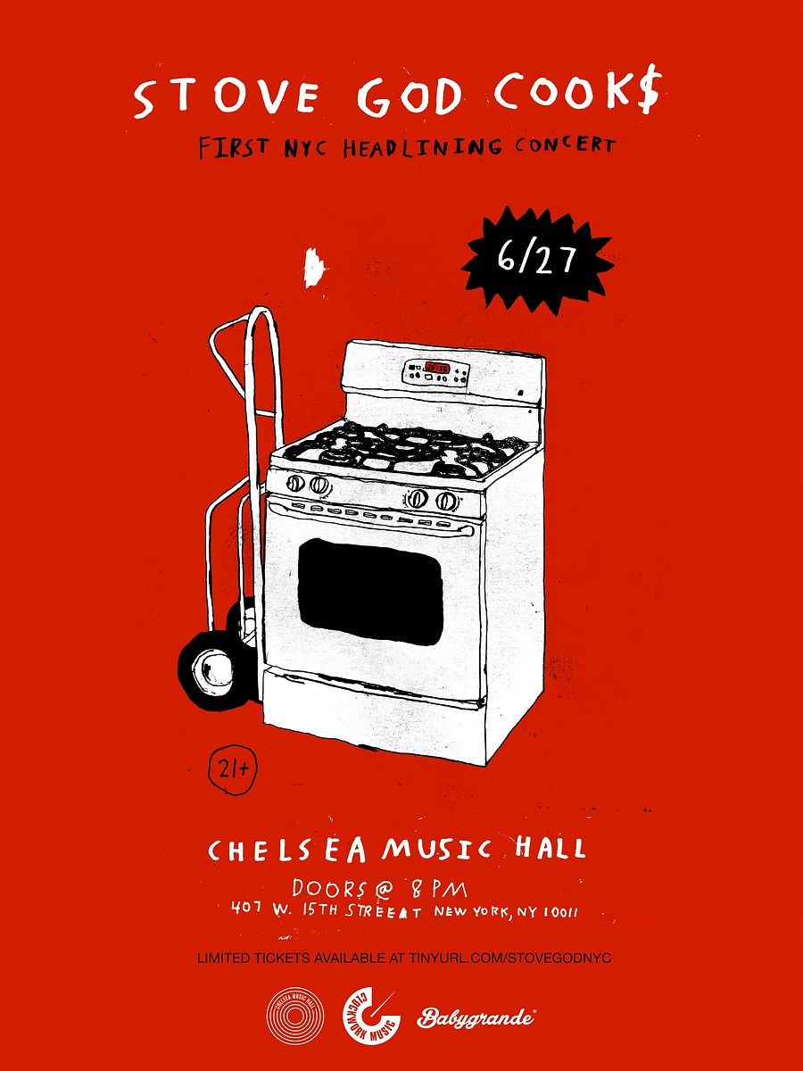 Stove God Cooks 1st NYC Headliner Concert Tickets at Chelsea Hall in ...