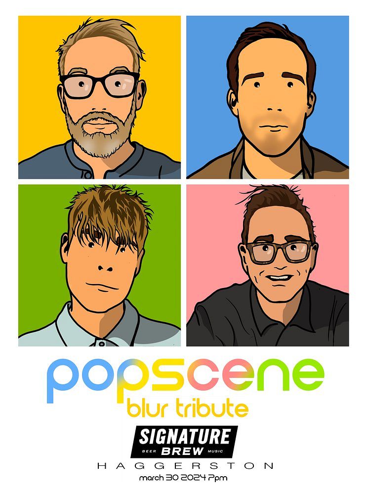 Popscene - The Blur Tribute | London Tickets at Signature Brew Haggerston in Haggerston, London ...