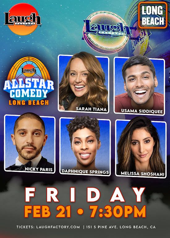All Star Comedy Tickets at Laugh Factory Long Beach in Long Beach by ...