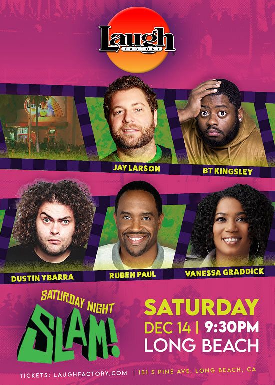 Saturday Night Slam Tickets at Laugh Factory Long Beach in Long Beach ...