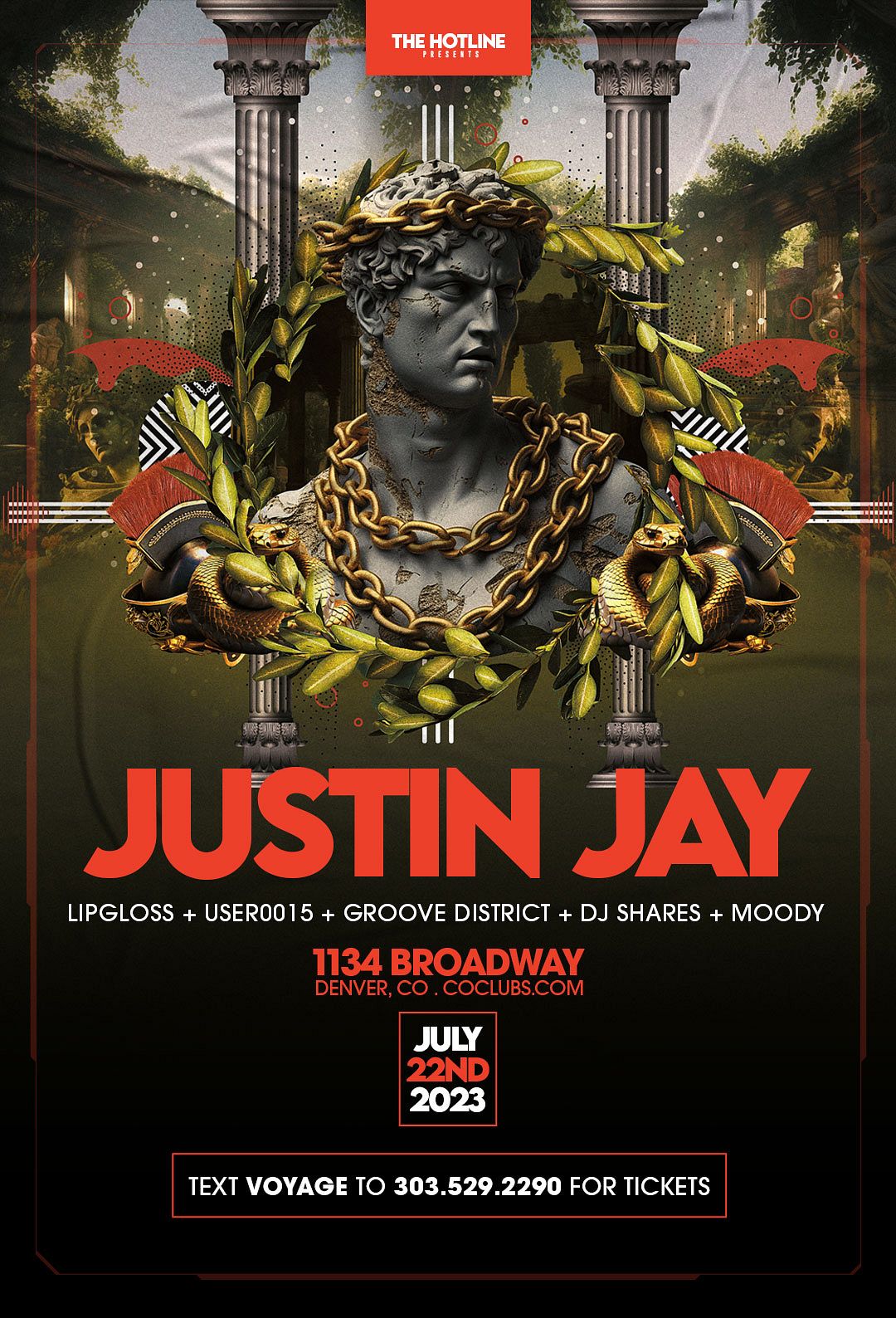 JUSTIN JAY Tickets at 1134 Broadway in Denver by 1134 Broadway | Tixr