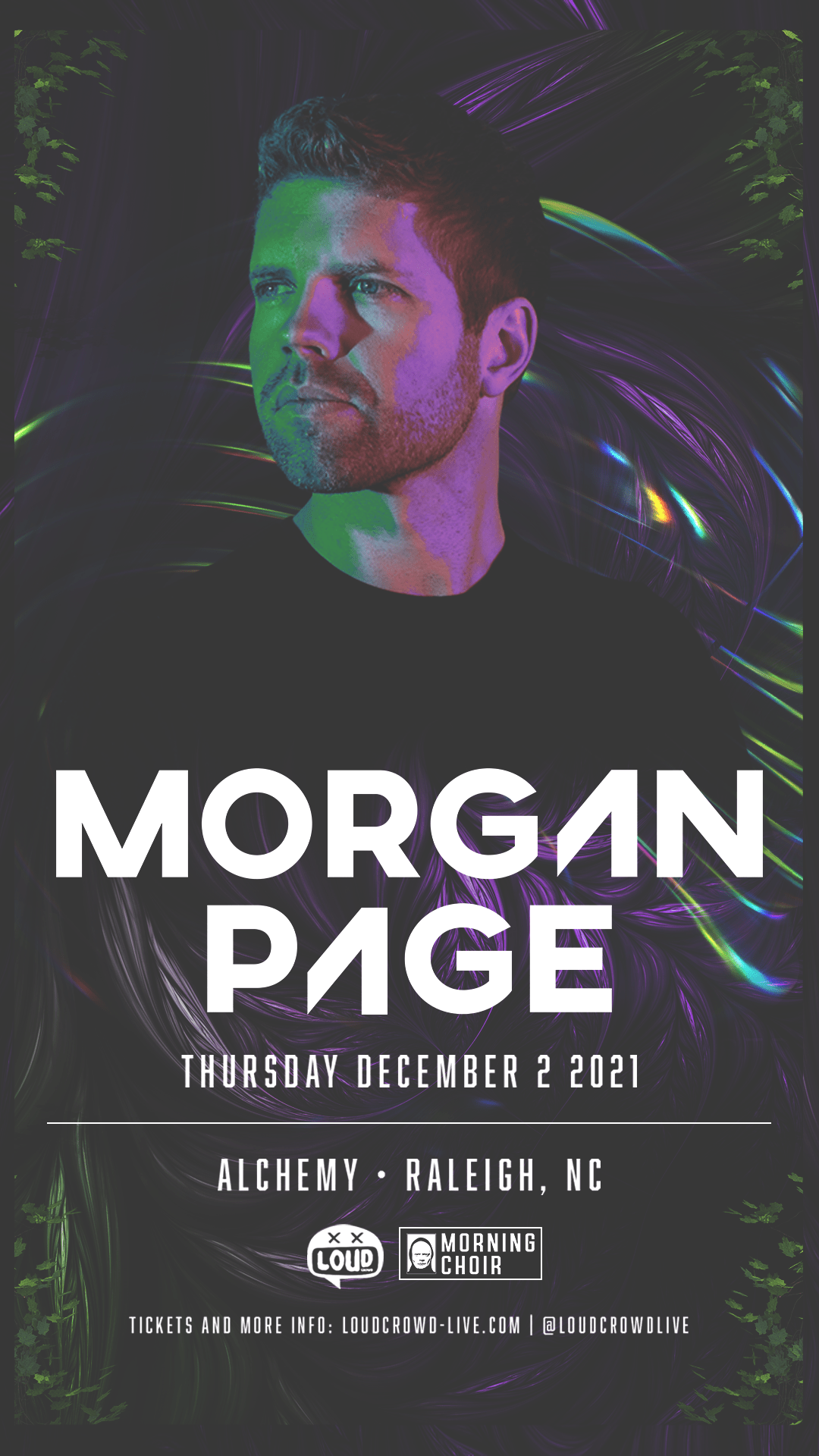 Morgan Page Tickets at Alchemy in Raleigh by Loud Crowd Raleigh/Durham ...