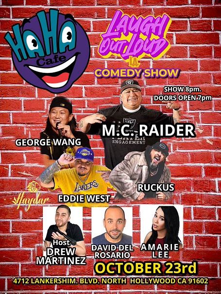 Laugh Out Loud Comedy Show Tickets at Ha Ha Comedy Club in Los Angeles ...