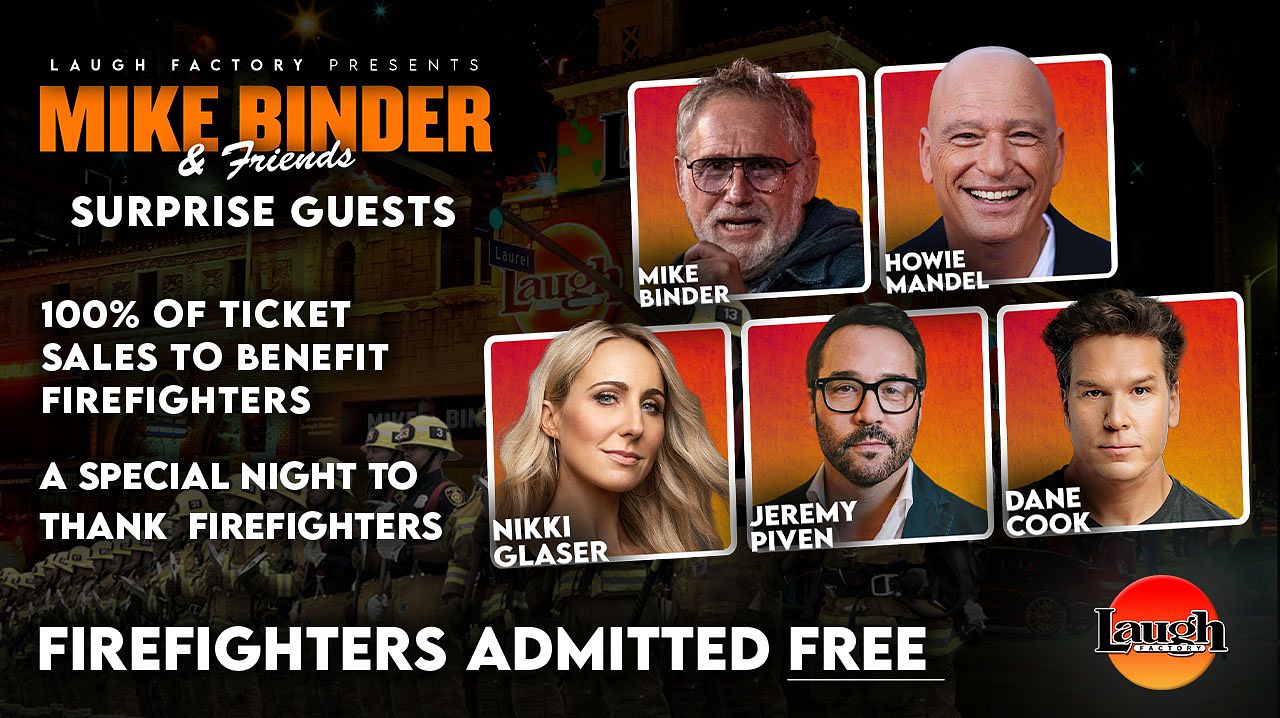 Mike Binder & Friends Tickets at Laugh Factory Hollywood in Los Angeles by Laugh Factory ...