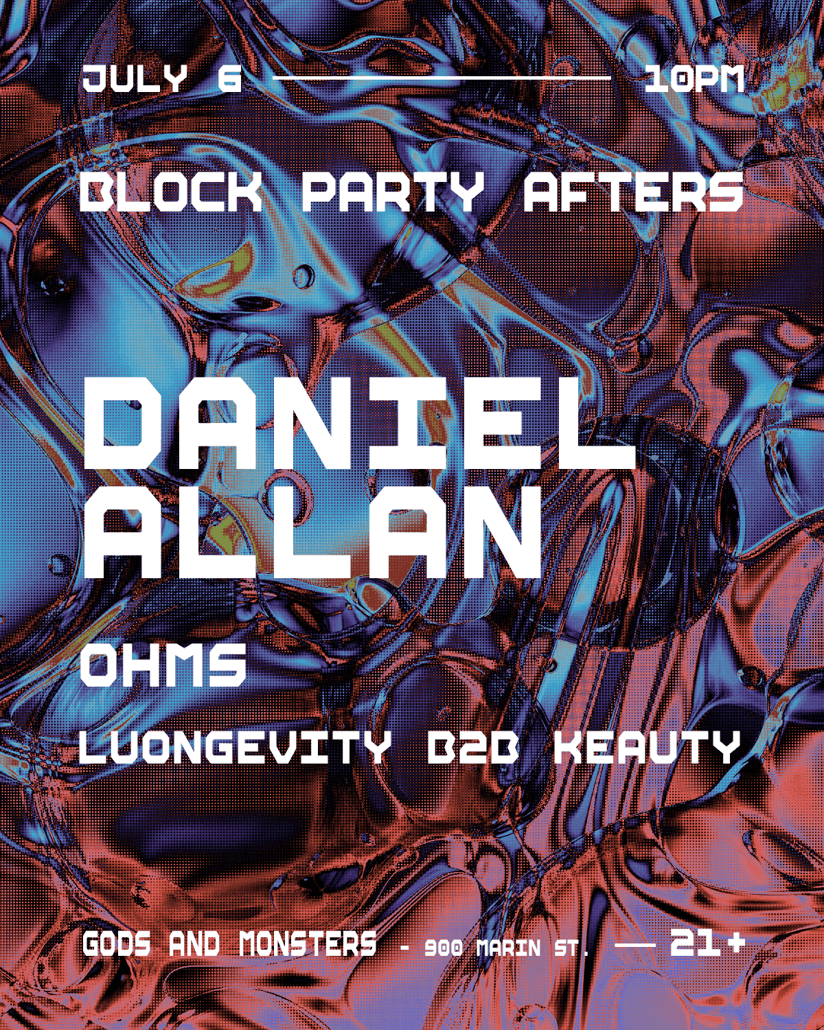 Daniel Allan - Block Party Afters Tickets at The Midway in San Francisco by The Midway SF | Tixr