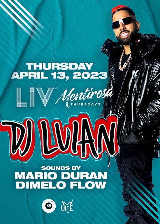 DJ Luian Tickets at LIV in Miami Beach by LIV | Tixr