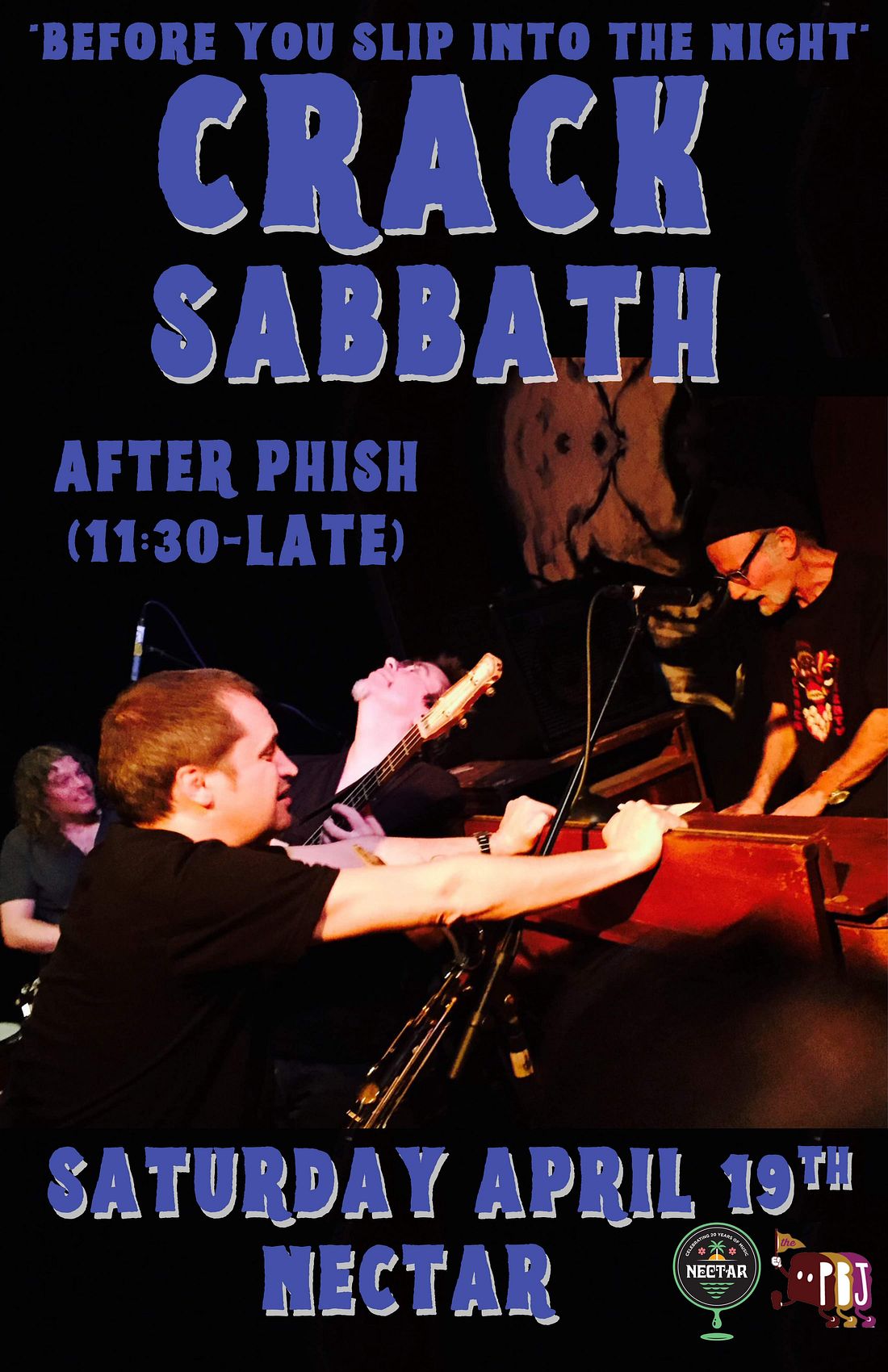 CRACK SABBATH feat Skerik, Keith Lowe, Ron Weinstein, Mike Stone ...