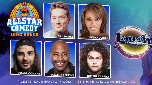 All Star Comedy Tickets at Laugh Factory Long Beach in Long Beach by ...