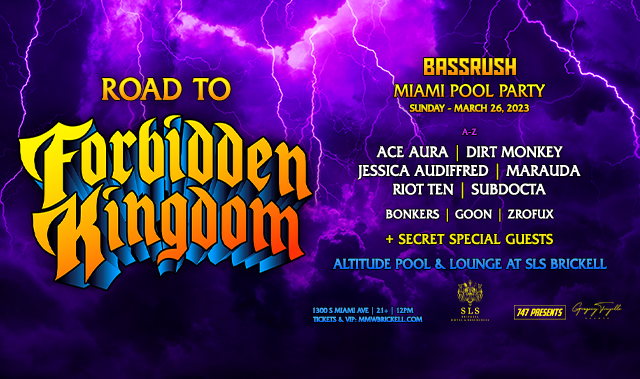 Bassrush presents Forbidden Kingdom Pool Party Tickets at SLS Brickell ...