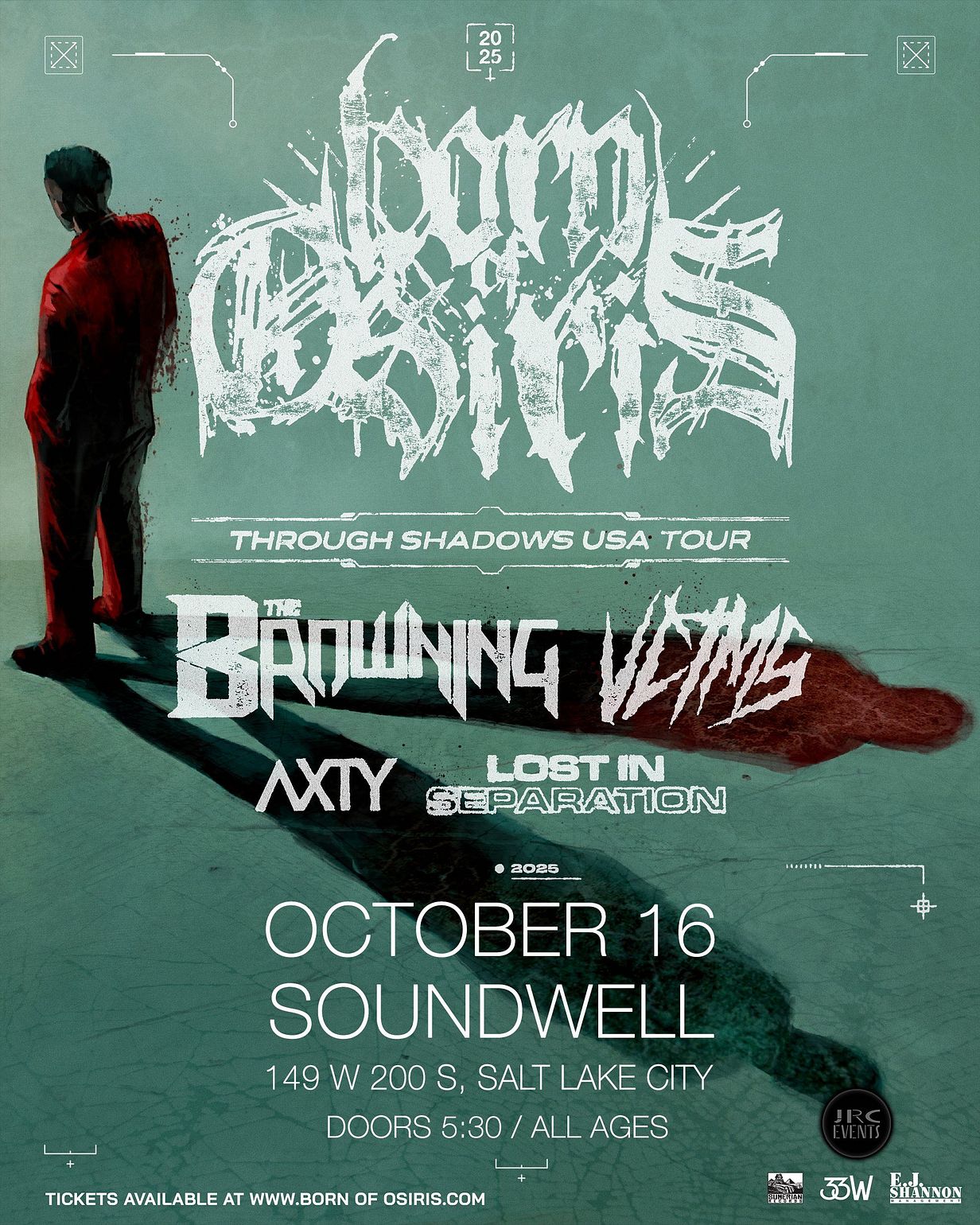 BORN OF OSIRIS at Soundwell Tickets at Soundwell in Salt Lake City by Soundwell SLC | Tixr