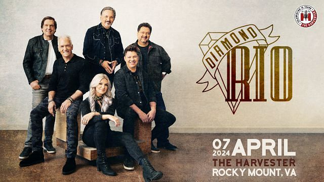 Diamond Rio Tickets at The Harvester Performance Center in Rocky Mount ...