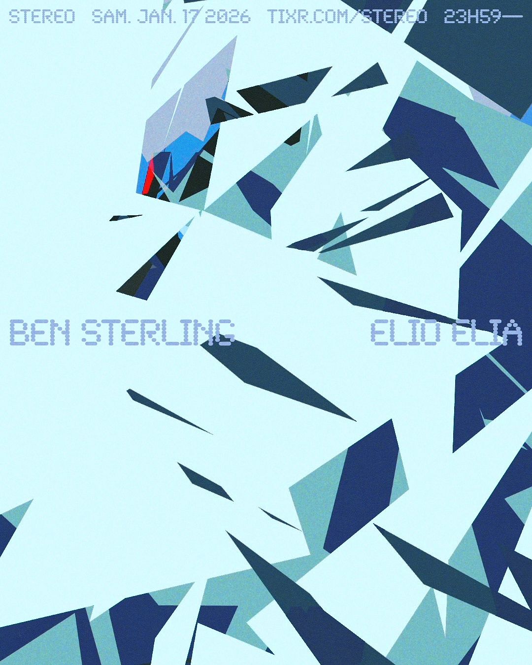 BEN STERLING | ELIO ELIA Tickets at Stereo in Montréal by Stereo | Tixr