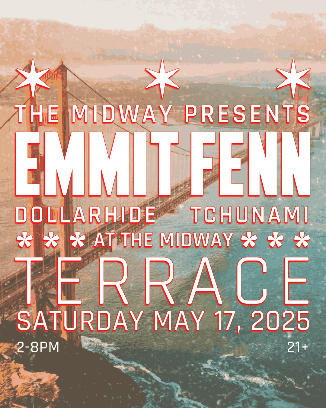Emmit Fenn at The Midway Terrace Tickets at The Midway in San Francisco ...