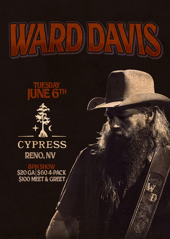Ward Davis with Eric Lindell Tickets at Cypress Reno in Reno by Cypress ...