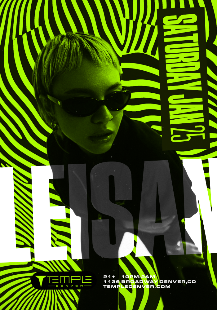 Leisan Tickets at Temple Nightclub in Denver by Temple Nightclub Denver ...