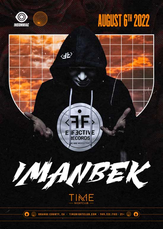 Imanbek Tickets at TIME Nightclub in Costa Mesa by Time Nightclub | Tixr