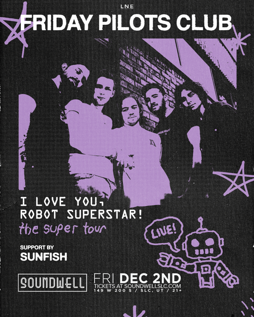 Friday Pilots Club at Soundwell Tickets at Soundwell in Salt Lake City ...