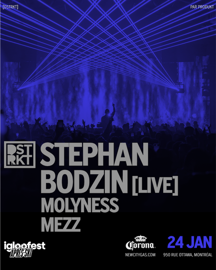 Stephan Bodzin [LIVE] Tickets at New City Gas in Montreal by New City ...