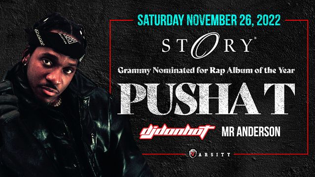 Pusha T Tickets at Story Nightclub in Miami Beach by STORY | Tixr