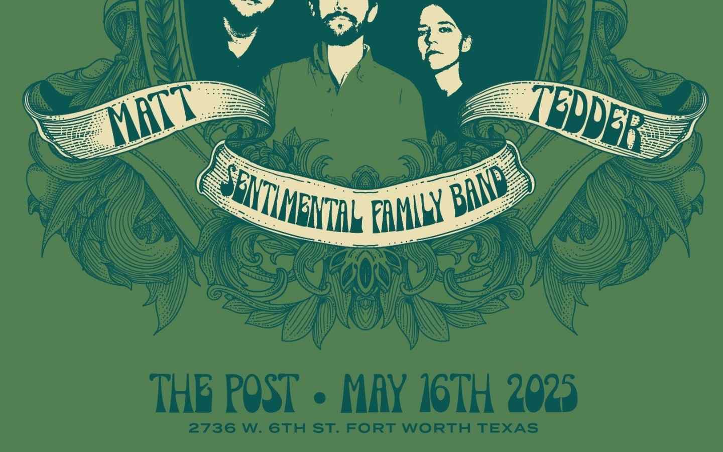 Matt Tedder + Sentimental Family Band Tickets at The Post in Fort Worth ...
