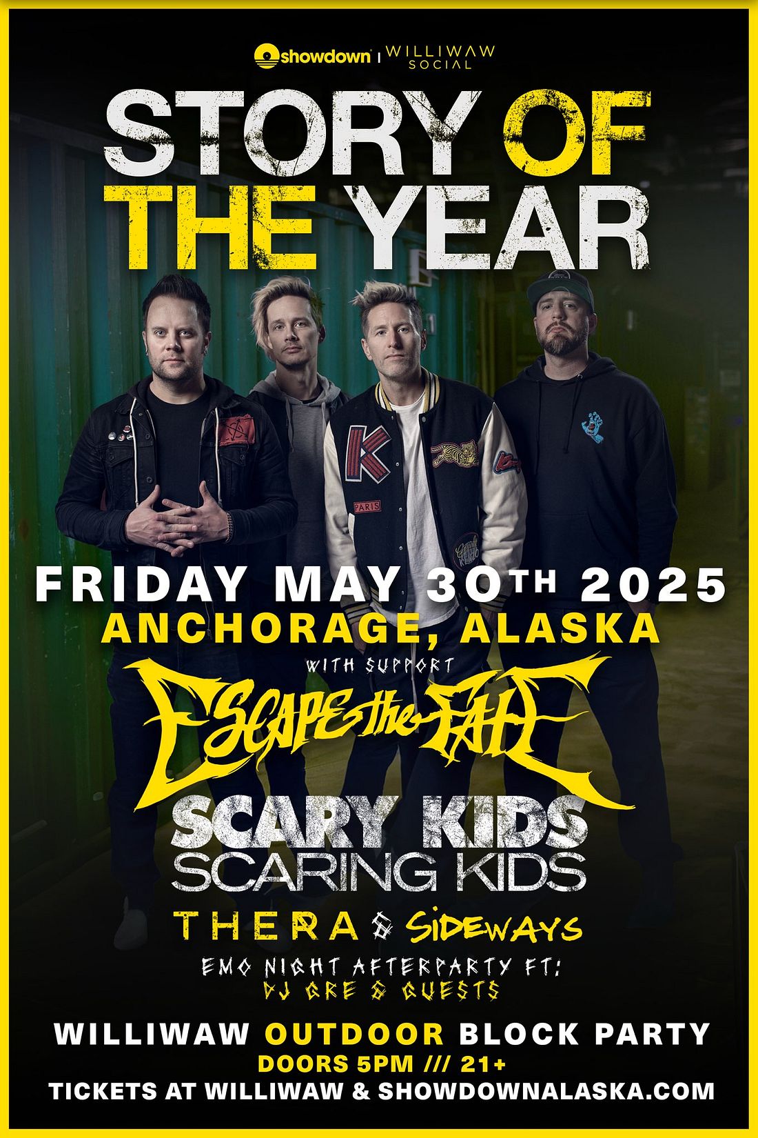 Story of the Year with Escape the Fate & Scary Kids Scaring Kids ...