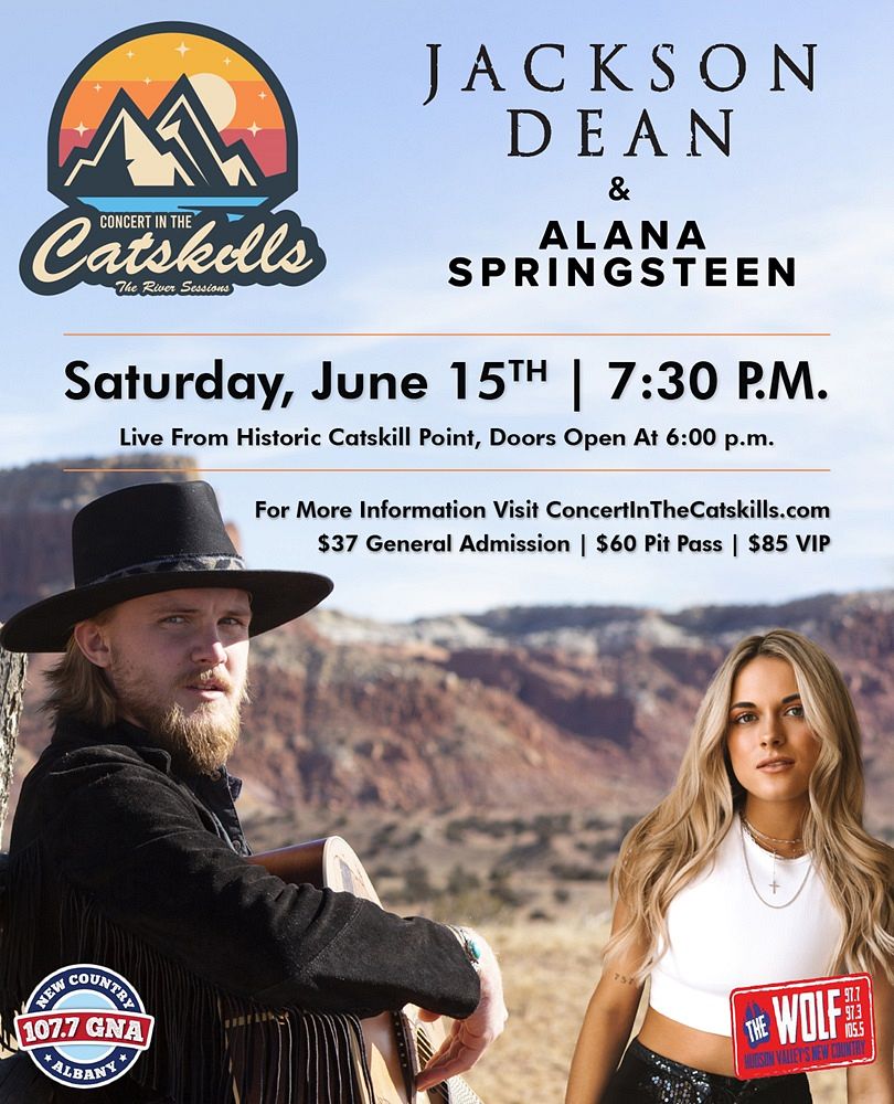 Concert In the Catskills Starring Jackson Dean Tickets at Catskill ...