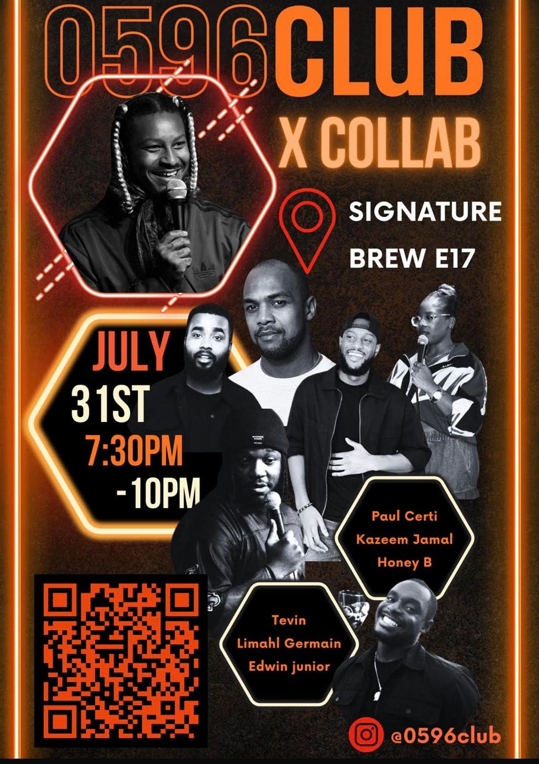 0596club x collab Tickets at Signature Brew Blackhorse Road in London ...