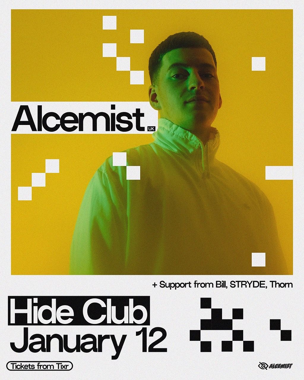 Hide Presents: Alcemist Tickets at Hide in Christchurch by Hide Club | Tixr